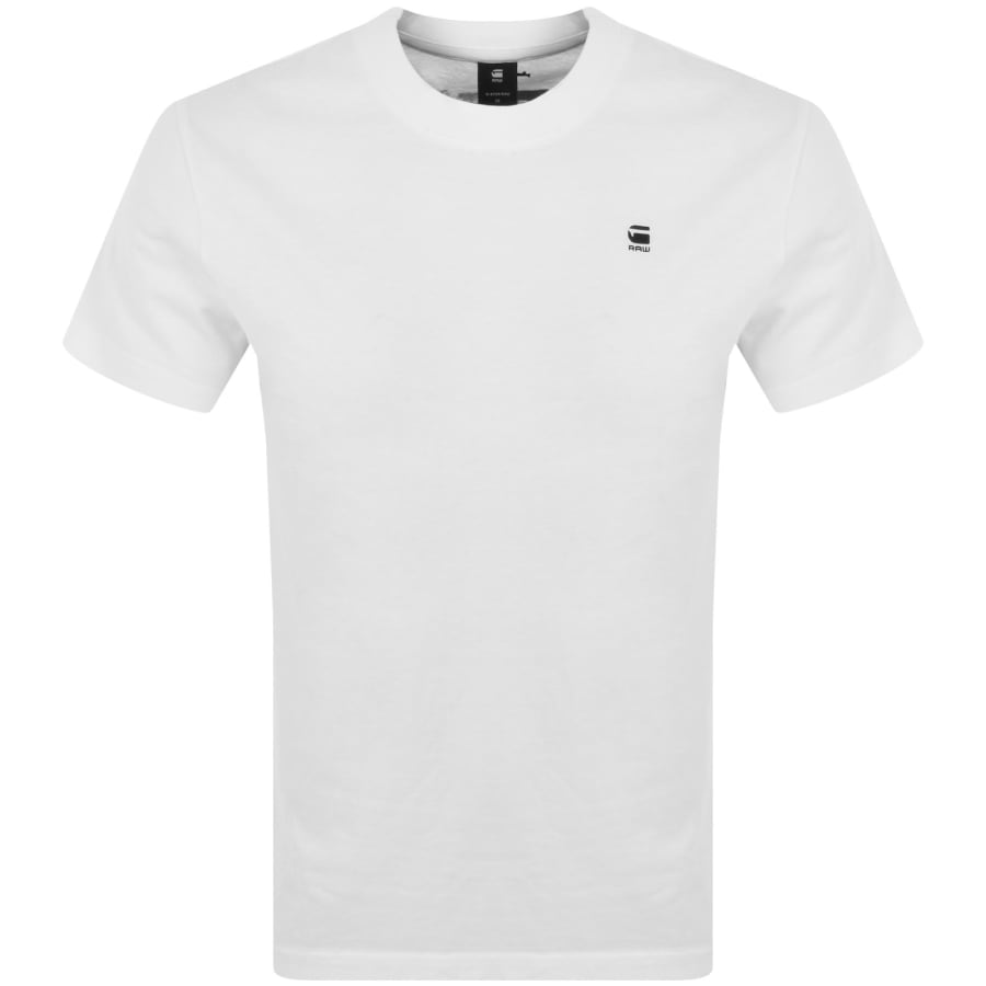 G Star Raw Painted Back T Shirt White Mainline Menswear Canada